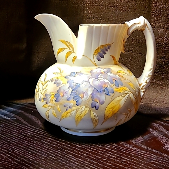 Royal Worcester | Dining | Rare Royal Worcester Floral Pitcher | Poshmark